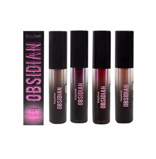 Comprar Batom Líquido OBSIDIAN - RUBY ROSE - Espaço Make Me: Os ...