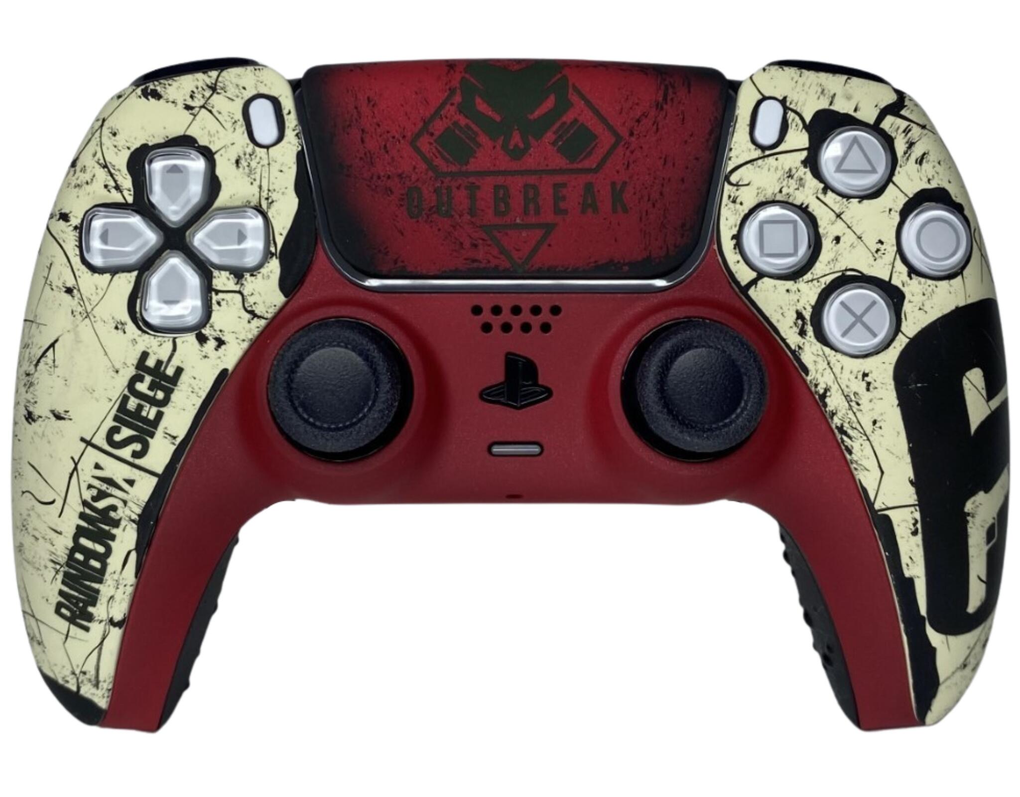 Comprar Controle Dualsense Ps5 Personalizado R6 Outbreak C/Paddles