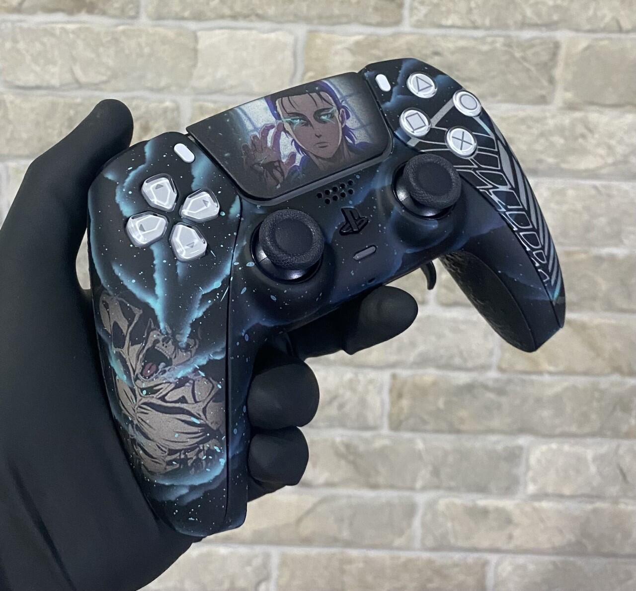 Comprar Controle Dualsense Ps5 - Personalizado Attack On Titan C ...