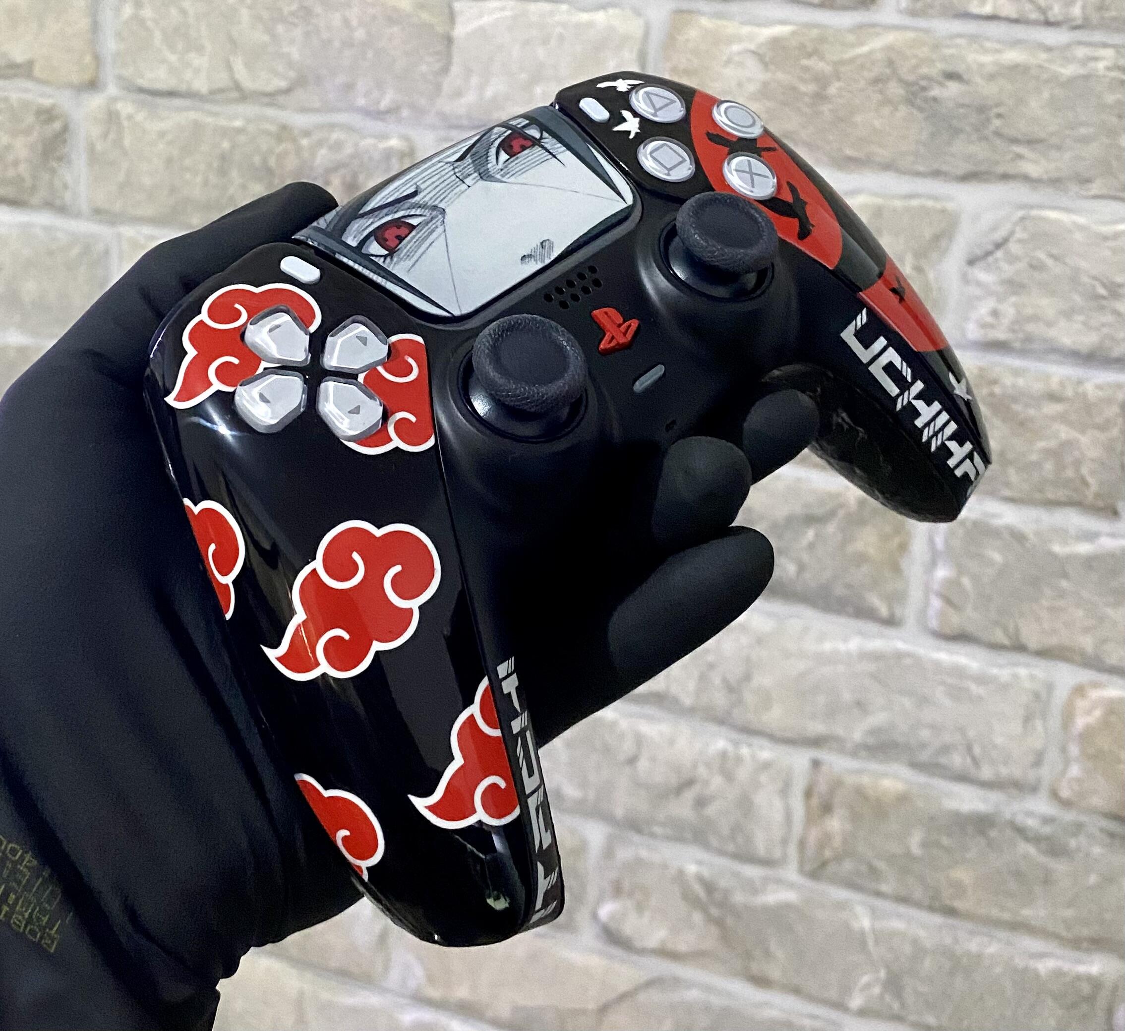 Comprar Controle Dualsense Sony Ps5 - Personalizado Uchiha Itachi C/Paddles