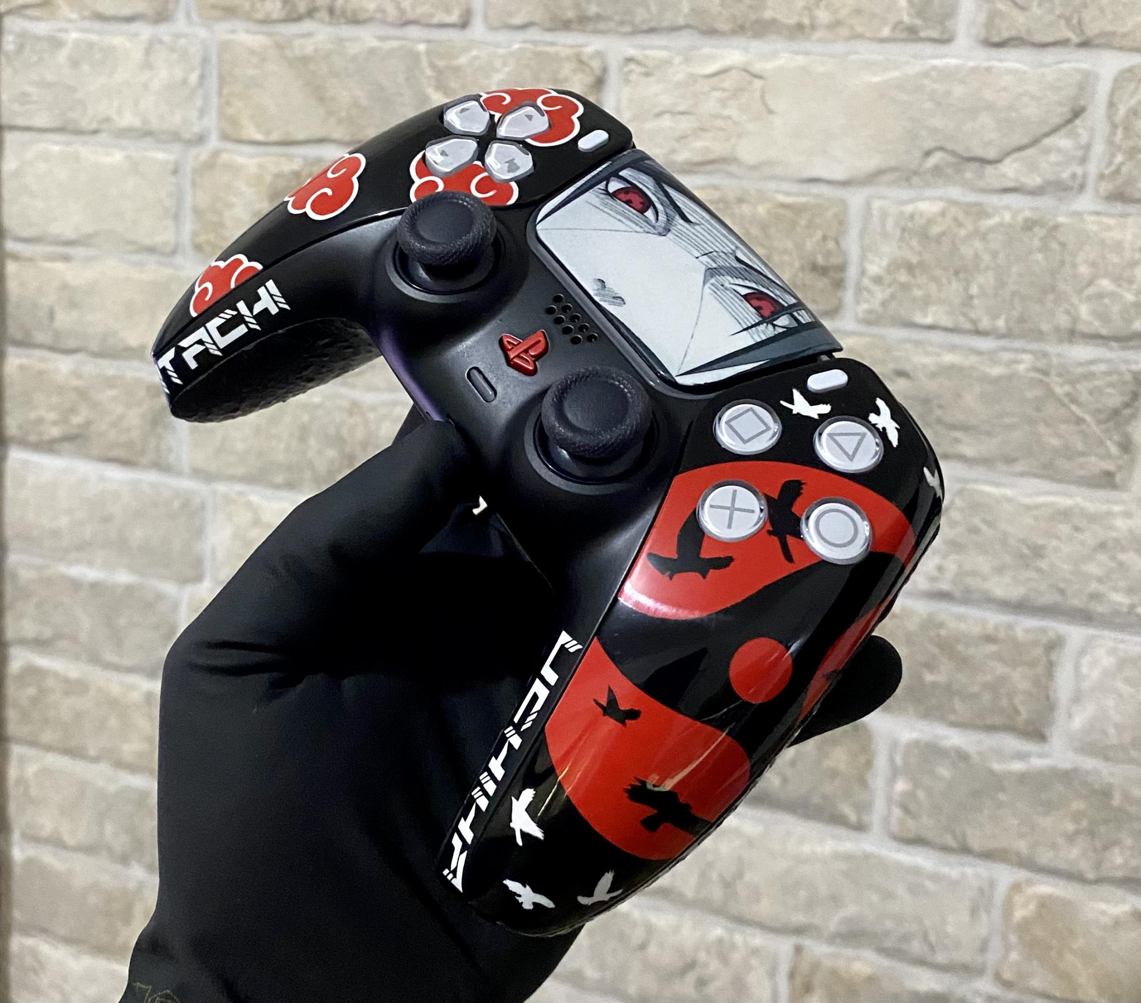 Comprar Controle Dualsense Sony Ps5 - Personalizado Uchiha Itachi C/Paddles - Controles Store