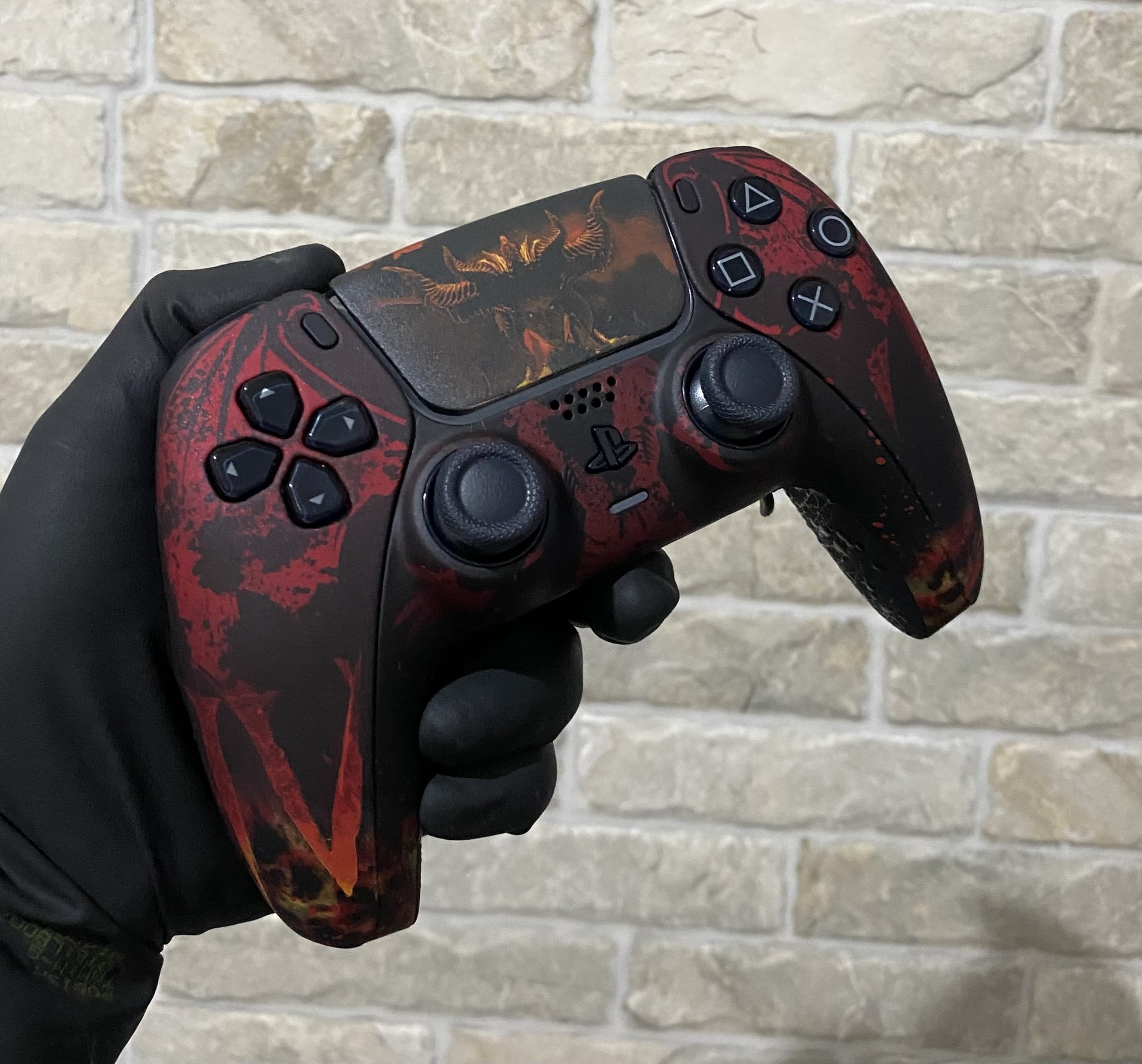 Comprar Controle Dualsense Ps5 Personalizado Diablo 4 C/Padlles ...