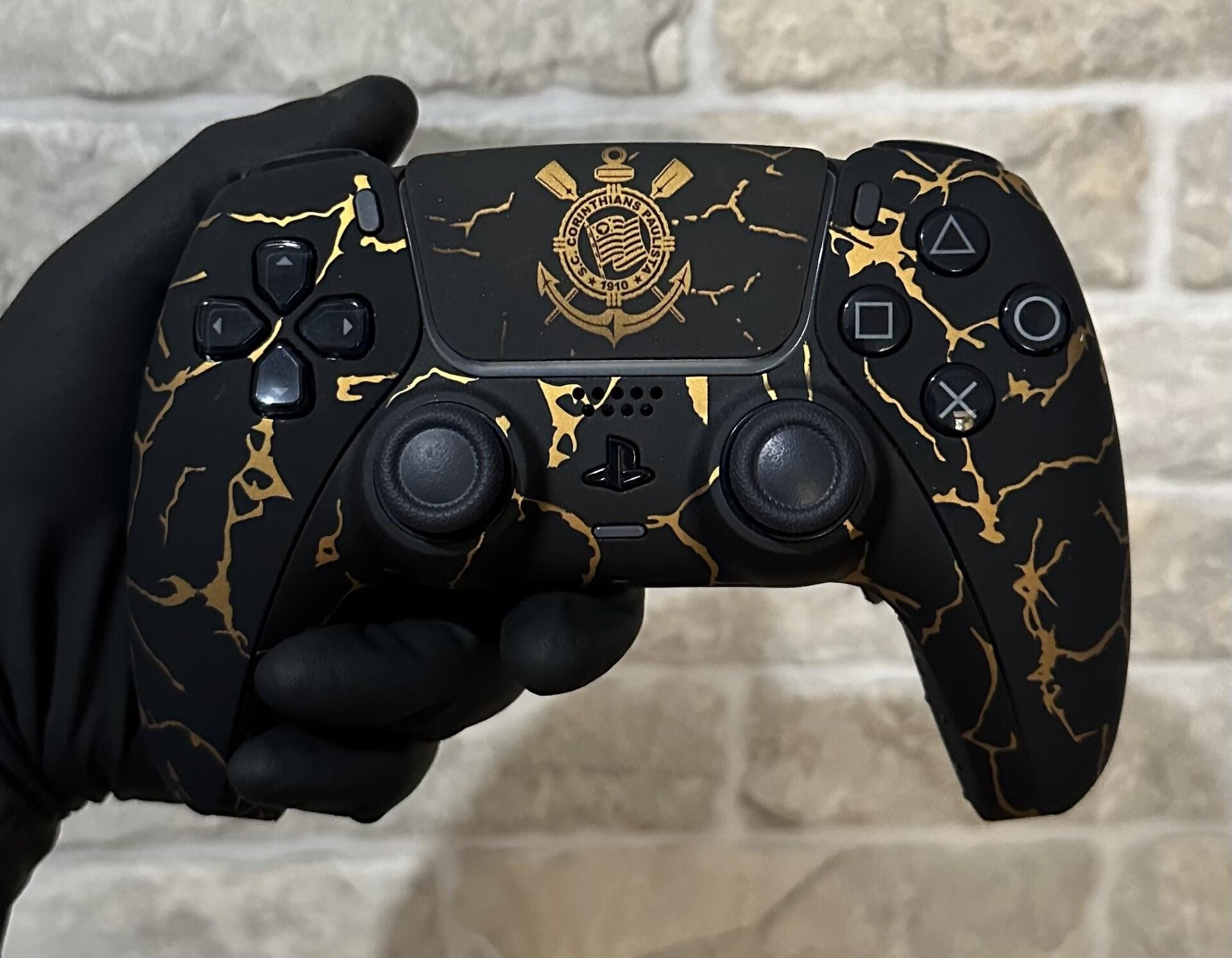 Comprar Controle Dualsense Ps5 - Personalizado Timão C/Paddles ...