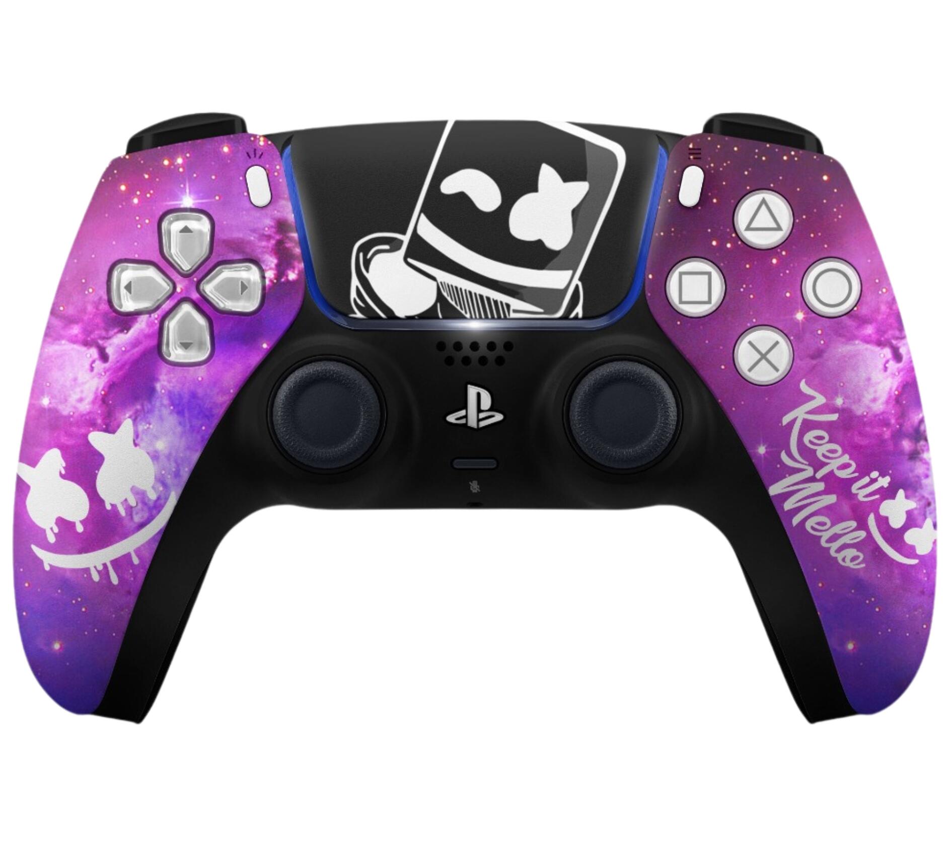 Comprar Controle Dualsense Ps5 Personalizado Marshmallow C/Paddles ...