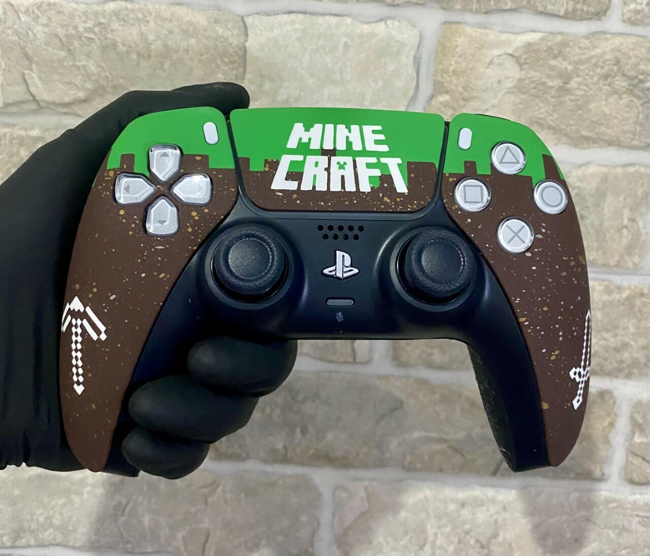 Comprar Controle Dualsense Sony Ps5 - Customizado - Minecraft - R$599 ...