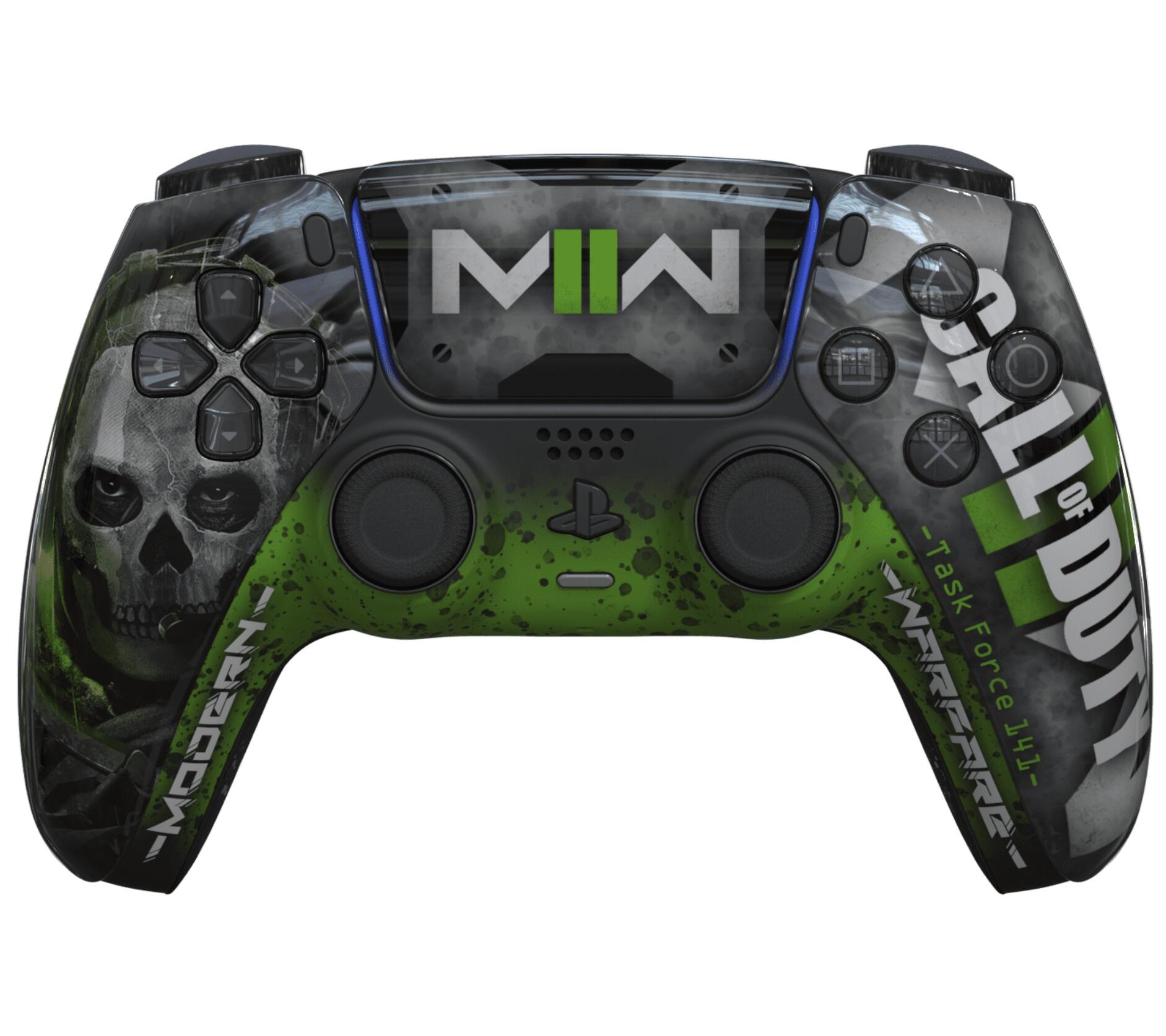 Comprar Controle Dualsense Ps5 - Personalizado Mw2 Ghost C/Paddles