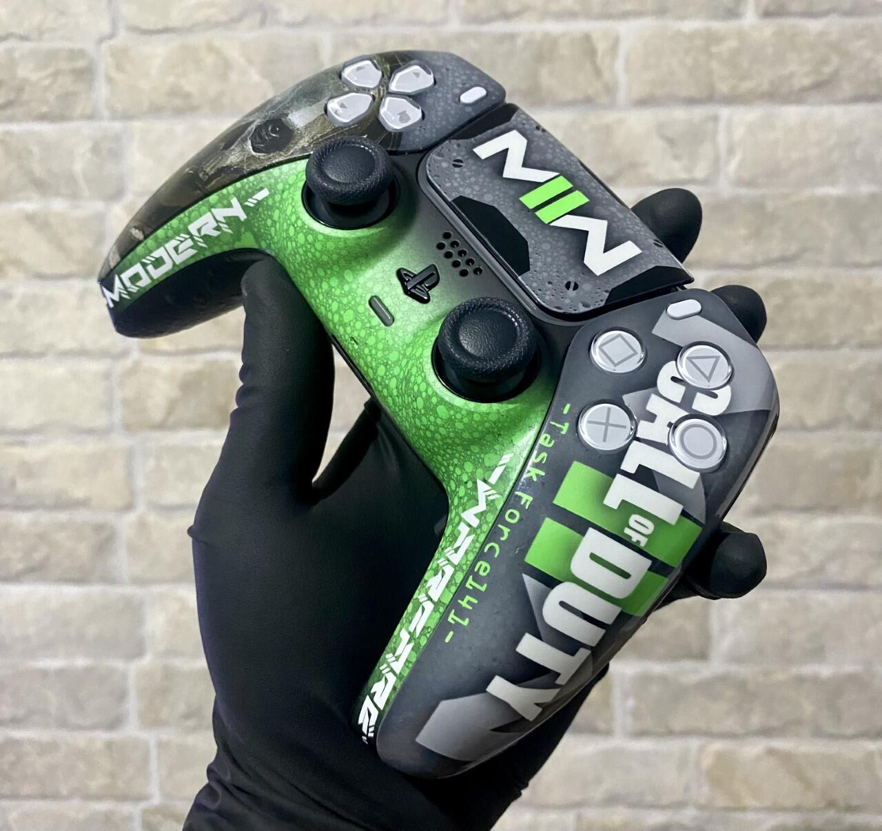 Comprar Controle Dualsense Ps5 - Personalizado Mw2 Ghost C/Paddles