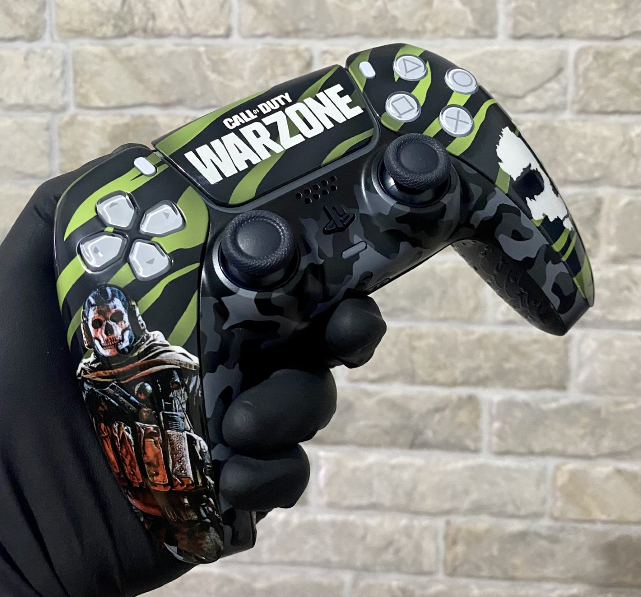 Comprar Controle Dualsense Sony Ps5 - Personalizado Warzone Verde ...