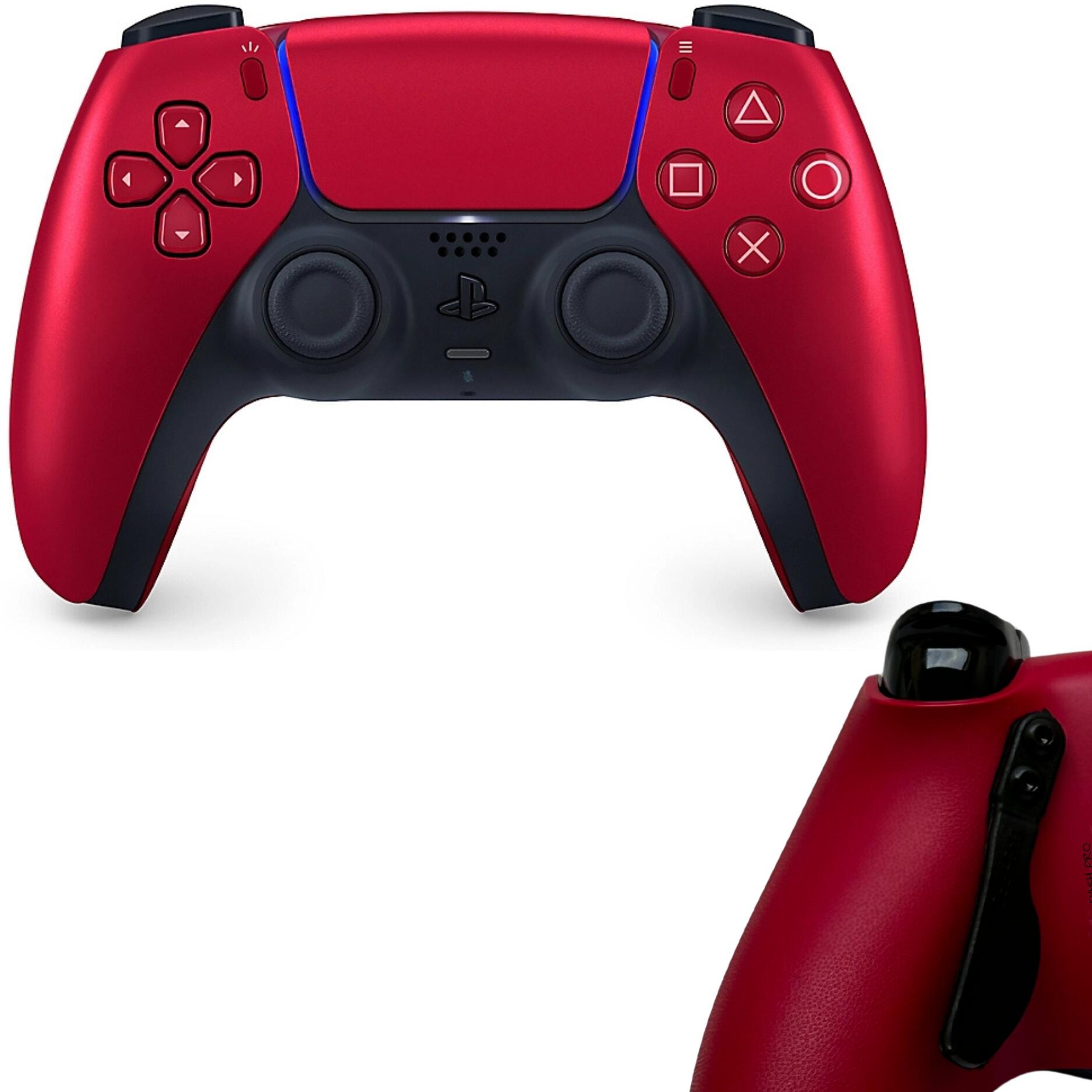 Comprar Controle Dualsense Ps5 - Volcanic Red C/ Paddles Click Mouse ...