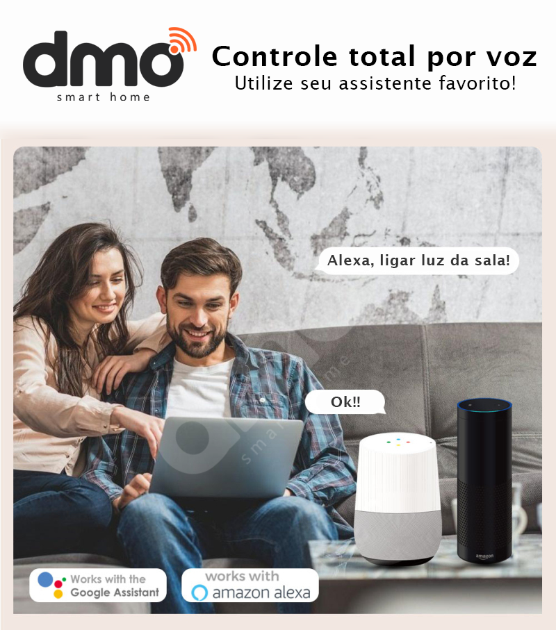 Mini Interruptor Zigbee 16 A com Medidor de Consumo | Alexa