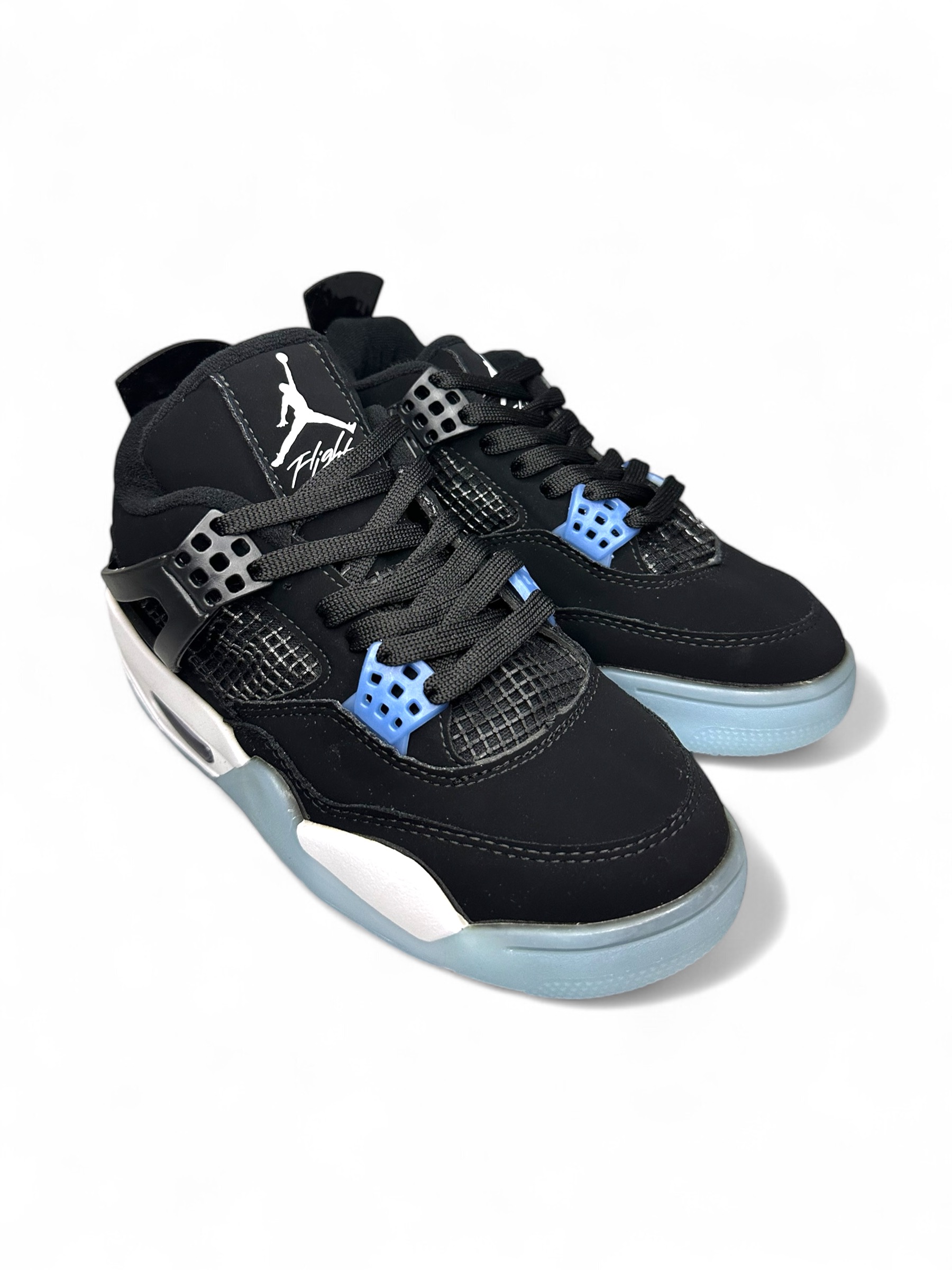 Comprar TÊNIS JORDAN 4 PRETO DET. AZUL - BY EMPIRE CALÇADOS