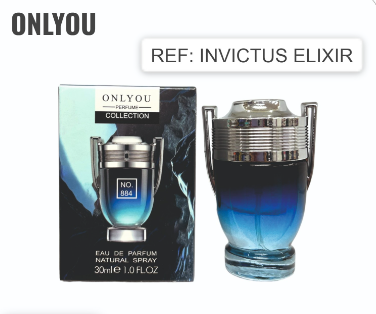 Comprar PERFUME MINIATURA 30ML (INSP INVICTUS ELIXIR) -ONLYOU - R$22,56 ...
