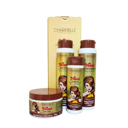 Comprar KIT CAPILAR VERNIZ - CHARMELLE - a partir de R$23,84 - TOP ATACADÃO