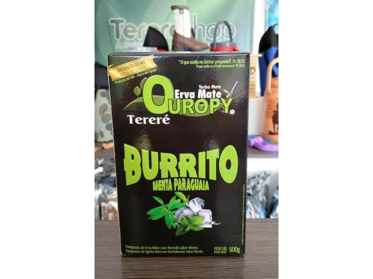 Comprar Erva Mate OUROPY Burrito Tripla Menta 500G - a partir de R$19 ...
