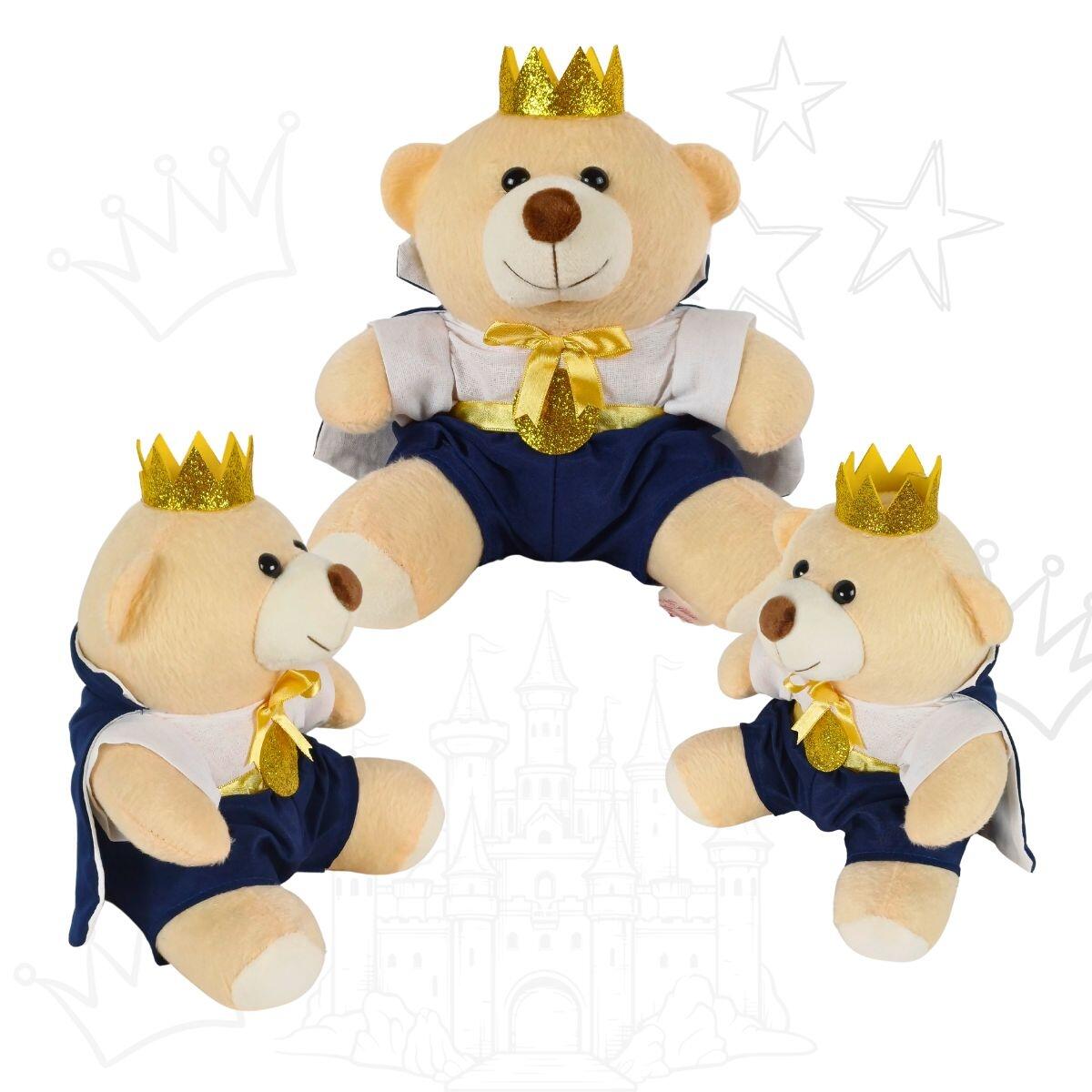Comprar Pelúcia Ursinhos Principe Trio PMG - R$129,99