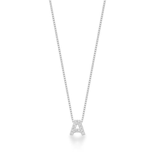 Comprar Colar de Prata Inicial Cravejada - DRI PRATAS