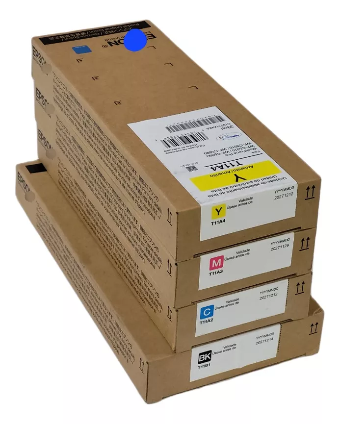 Comprar Kit 4 Bolsa De Tinta Epson Wf5310 5390 5810 5890 Original - a ...