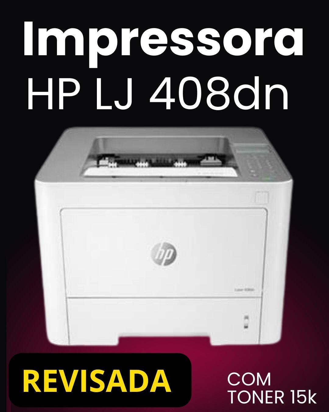 Comprar Impressora HP Laser 408 DN - REVISADA - a partir de R$1.162,50