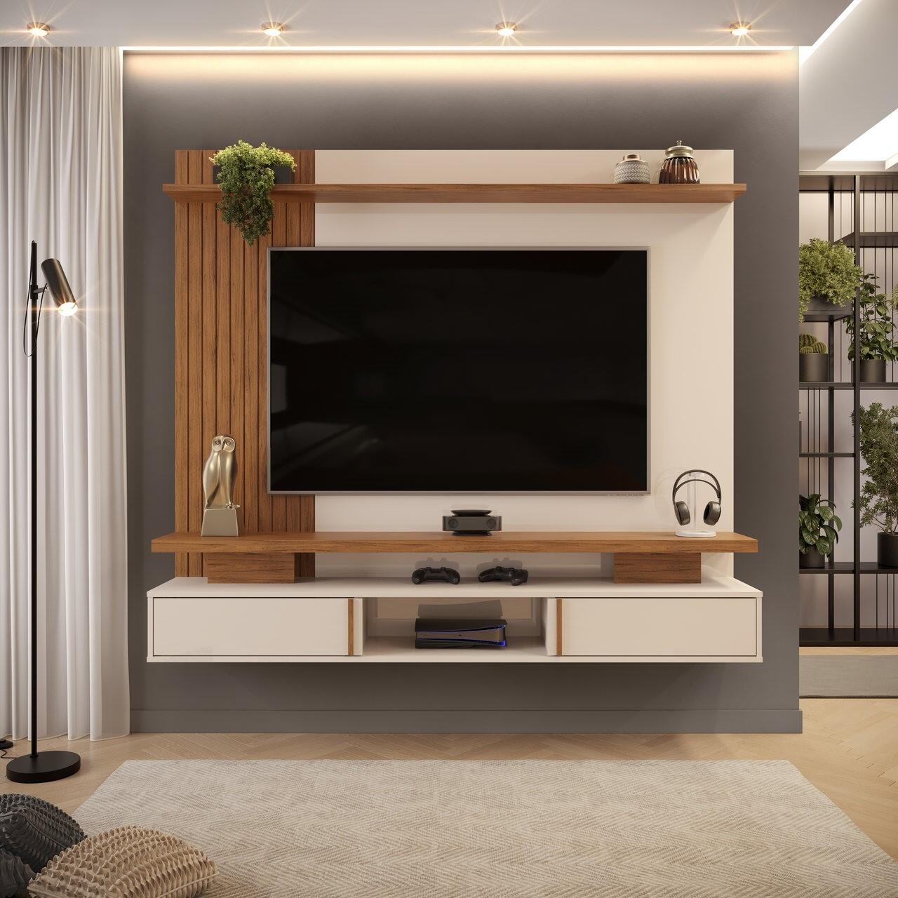 Comprar PAINEL DJ LEONE PARA TVS 65 POLEGADAS - Madeira Pires Móveis