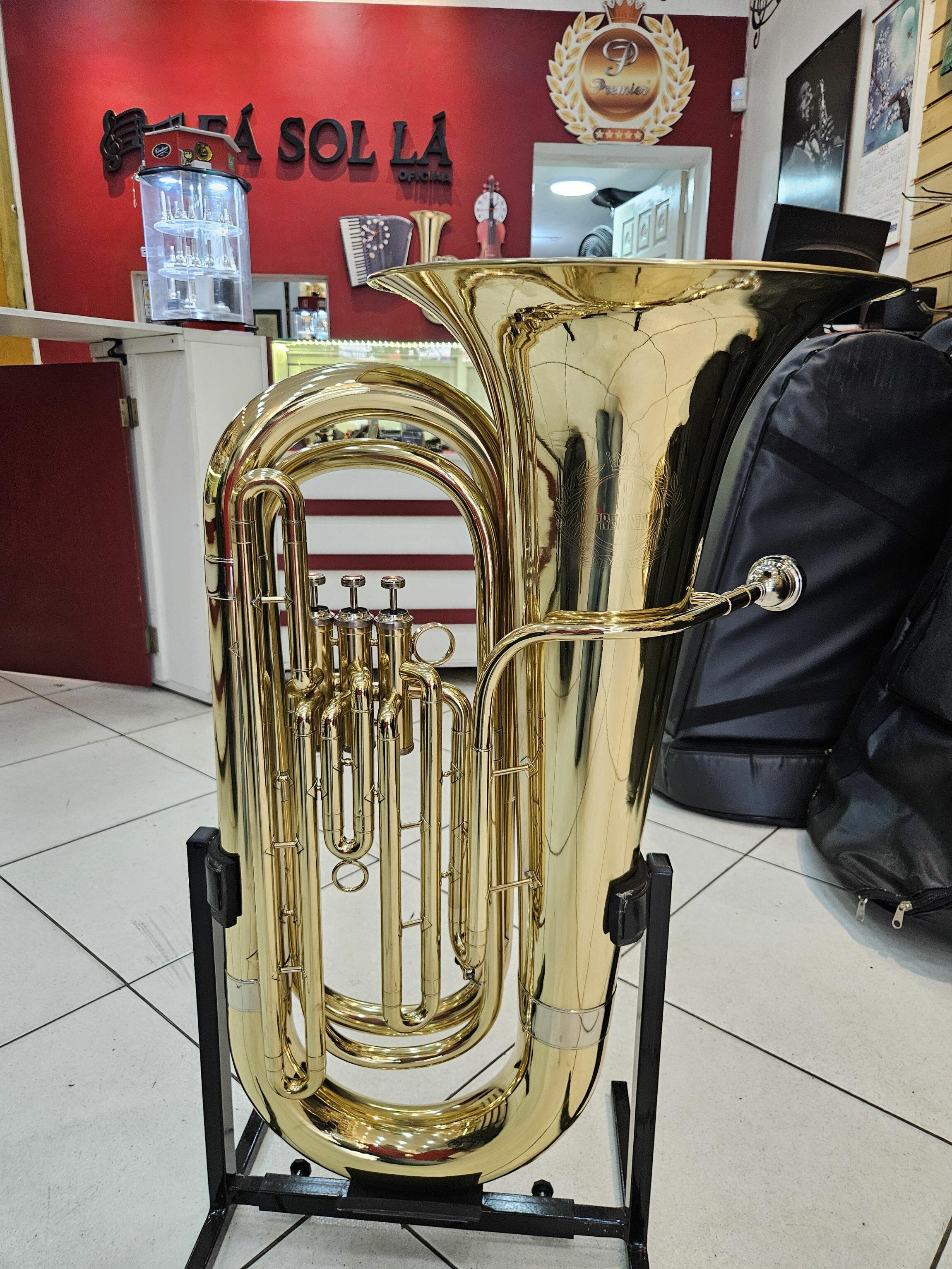 Comprar (Seminova) Tuba Premier 3/4 em sib - 3 pistos