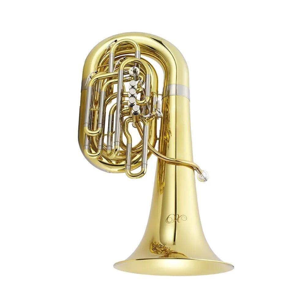 Comprar (Nova) Tuba XO 1680L Profissional em Dó 4 Pistos + Rotor - a ...
