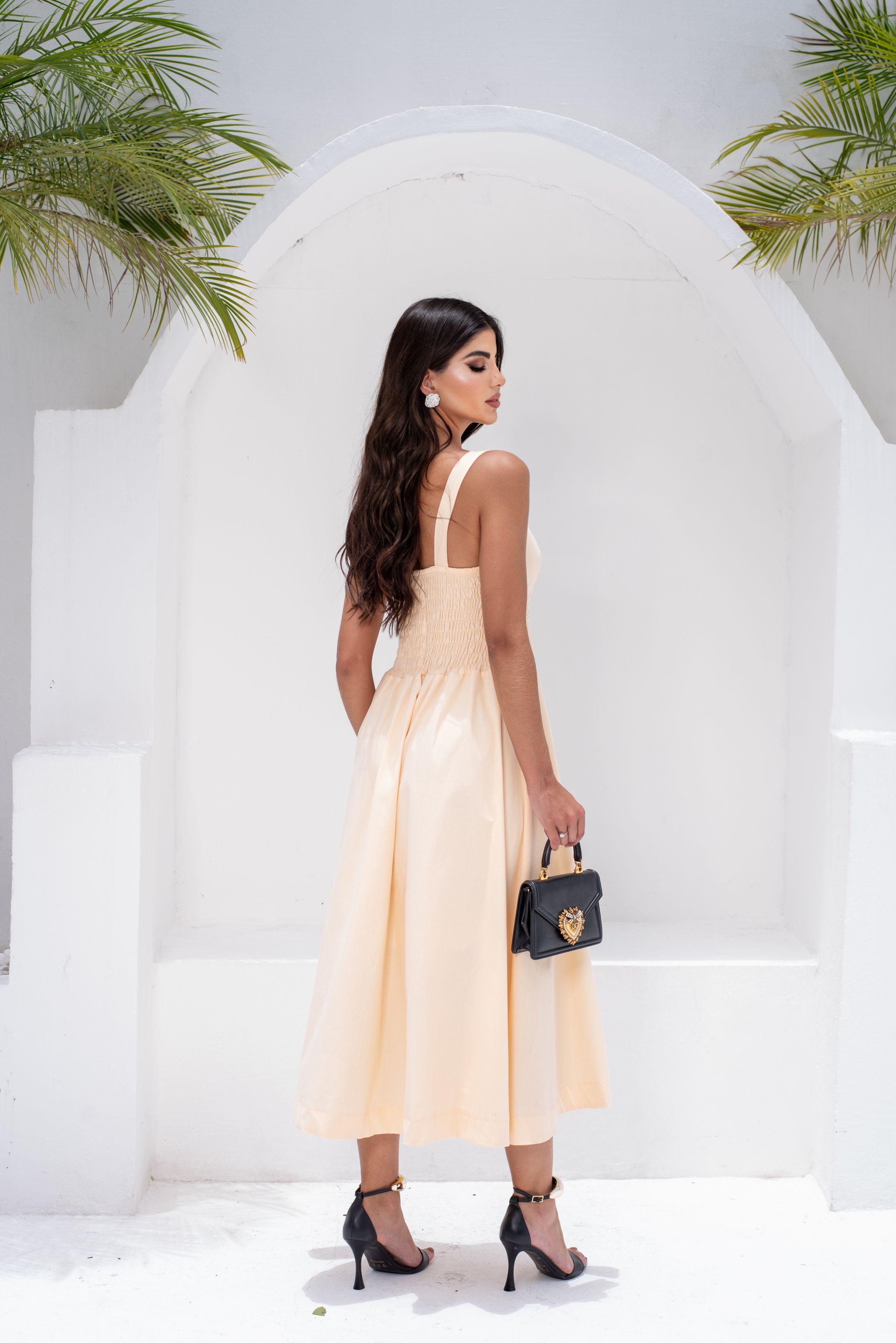 Comprar Vestido Liz Amarelo - a partir de R$172,26 - miabella