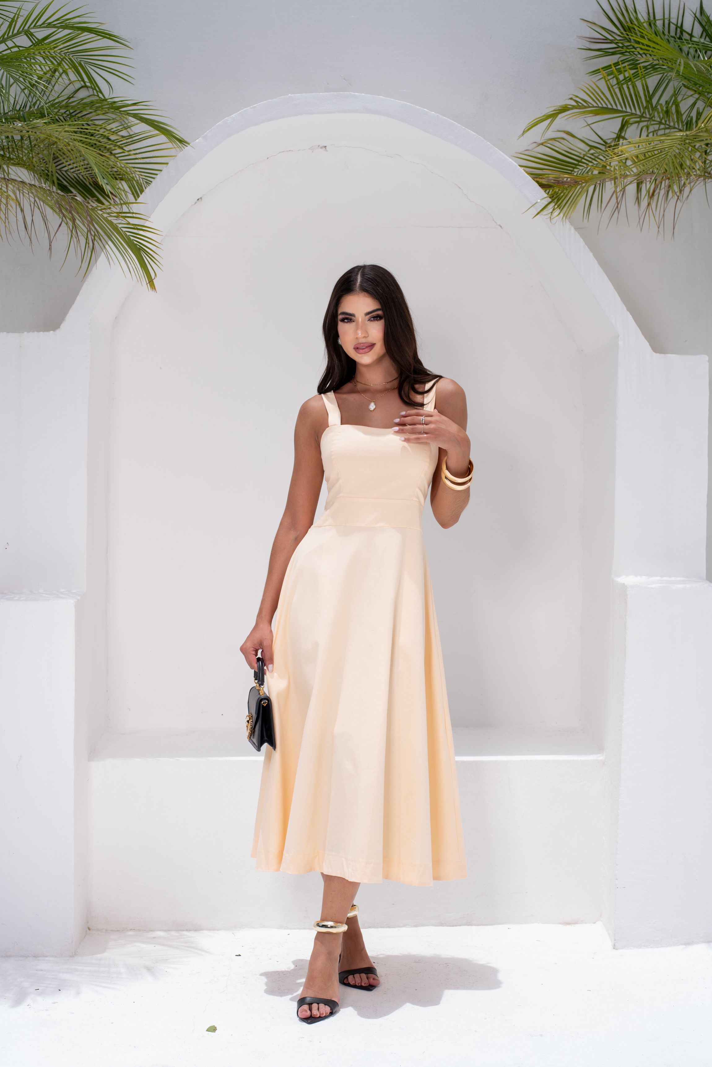 Comprar Vestido Liz Amarelo - a partir de R$172,26 - miabella