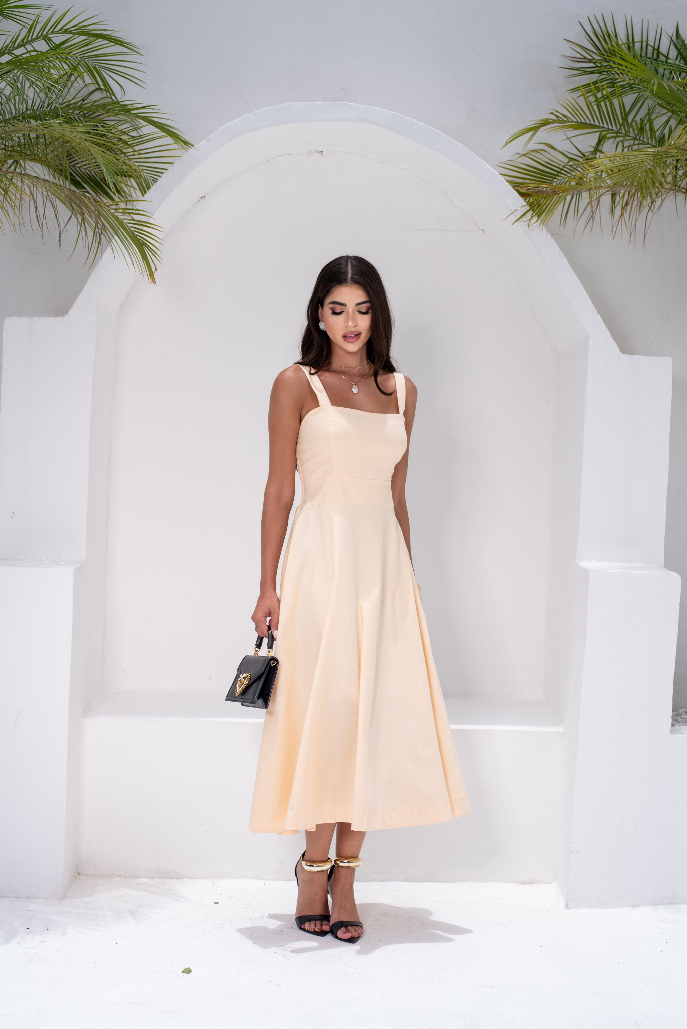 Comprar Vestido Liz Amarelo - a partir de R$172,26 - miabella