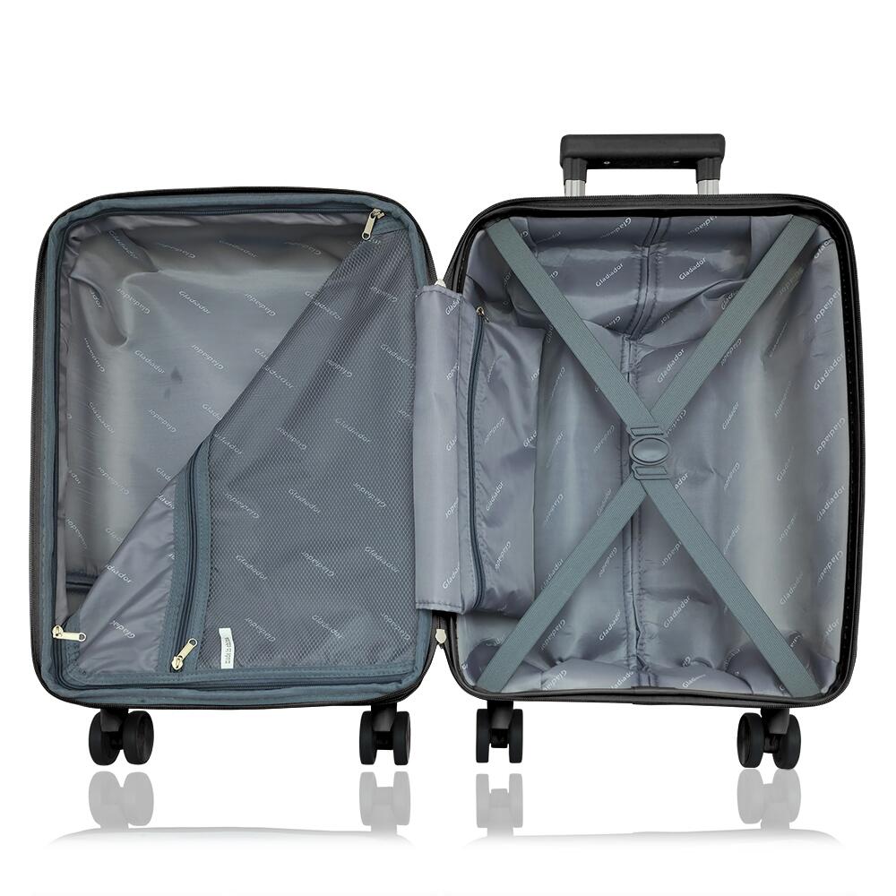 Comprar Mala de Bordo 10kg Polipropileno Cadeado TSA Rodas 360º Gladiador P1MB - a partir de R ...