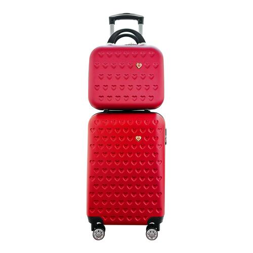 Comprar Kit Mala de Bordo 10kg Fibra ABS Cadeado com Frasqueira Gladiador C1MB - Gladiador Malas ...