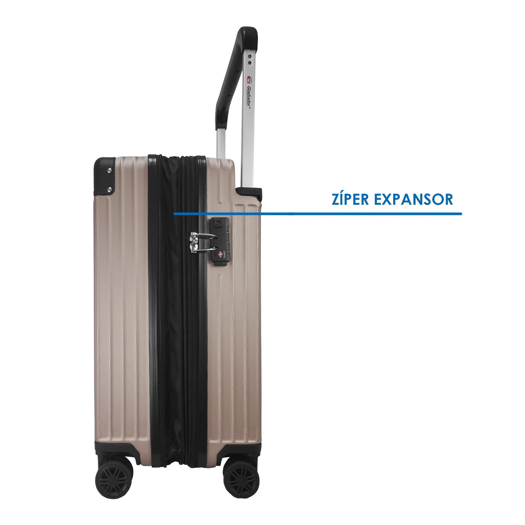 Mala de Viagem 10Kg Gladiador Wide TSA Rodas Giratórias 360º - de R$384,03 a R$426,70