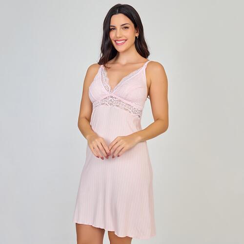 Comprar Camisola Amor Perfeito Amamentação Em Viscose Estampada e Renda ...