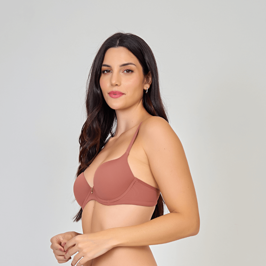 Comprar Sutiã Ágatha Básico Com Bojo Soft e Aro Em Microfibra - Mimar | O conforto de ser você.