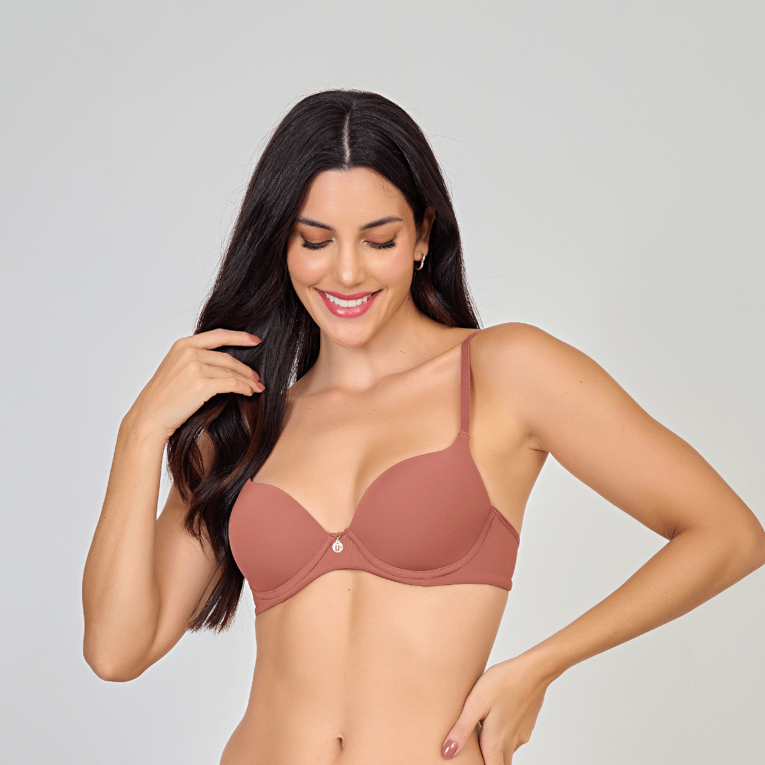 Comprar Sutiã Ágatha Básico Com Bojo Soft e Aro Em Microfibra - Mimar | O conforto de ser você.