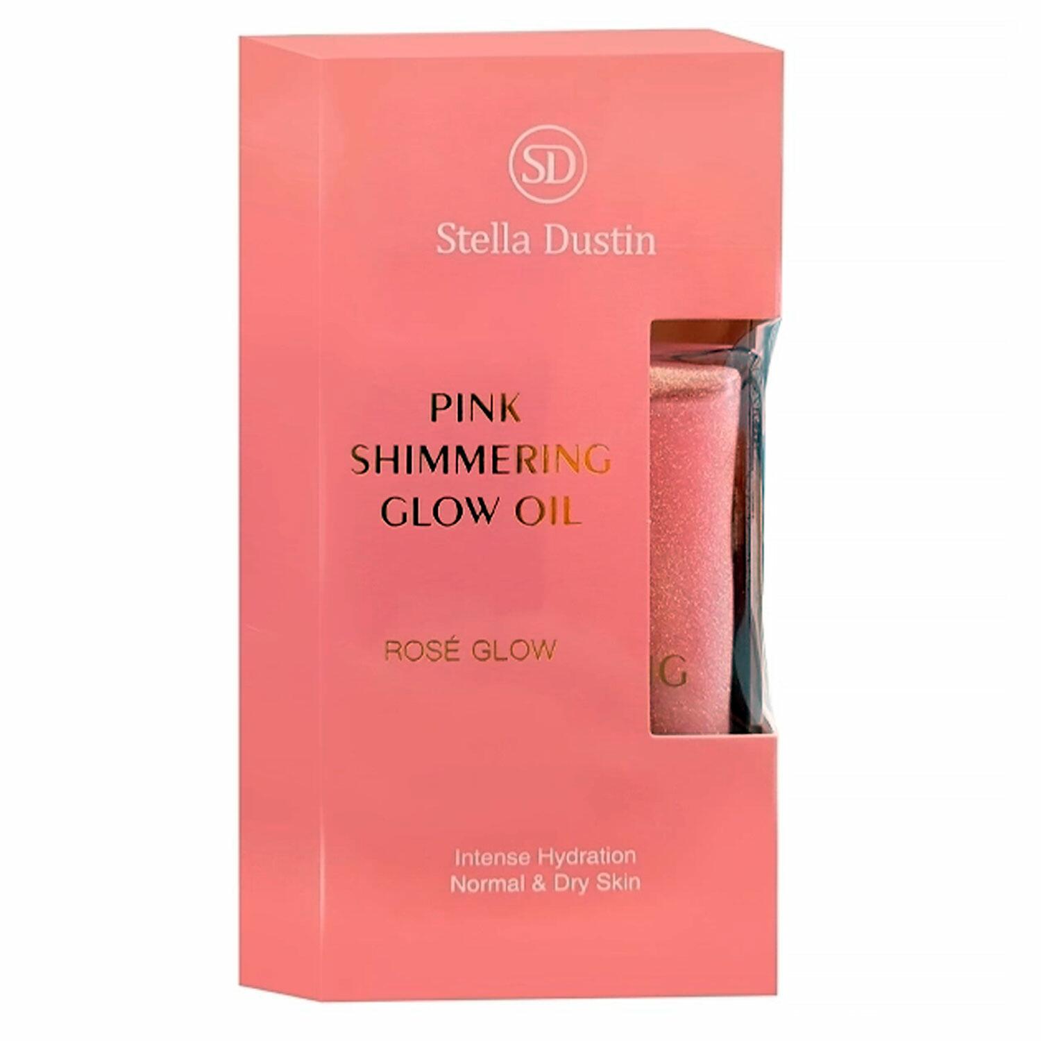 Óleo Corporal Stella Dustin Pink Shimmering Rose Glow 100ml - R$197,00