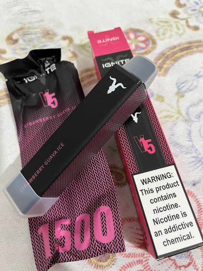 Pod Descartável Ignite V15 1500 Puffs | Ignite