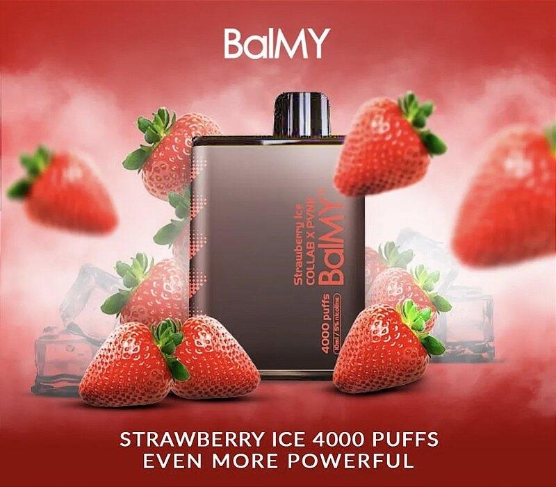 Balmy: Pod descartável 4000 puffs