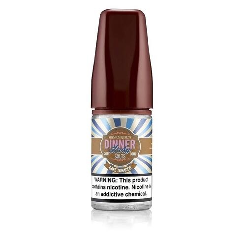 Dinner Lady: Juice Nic Salt Café Tobacco