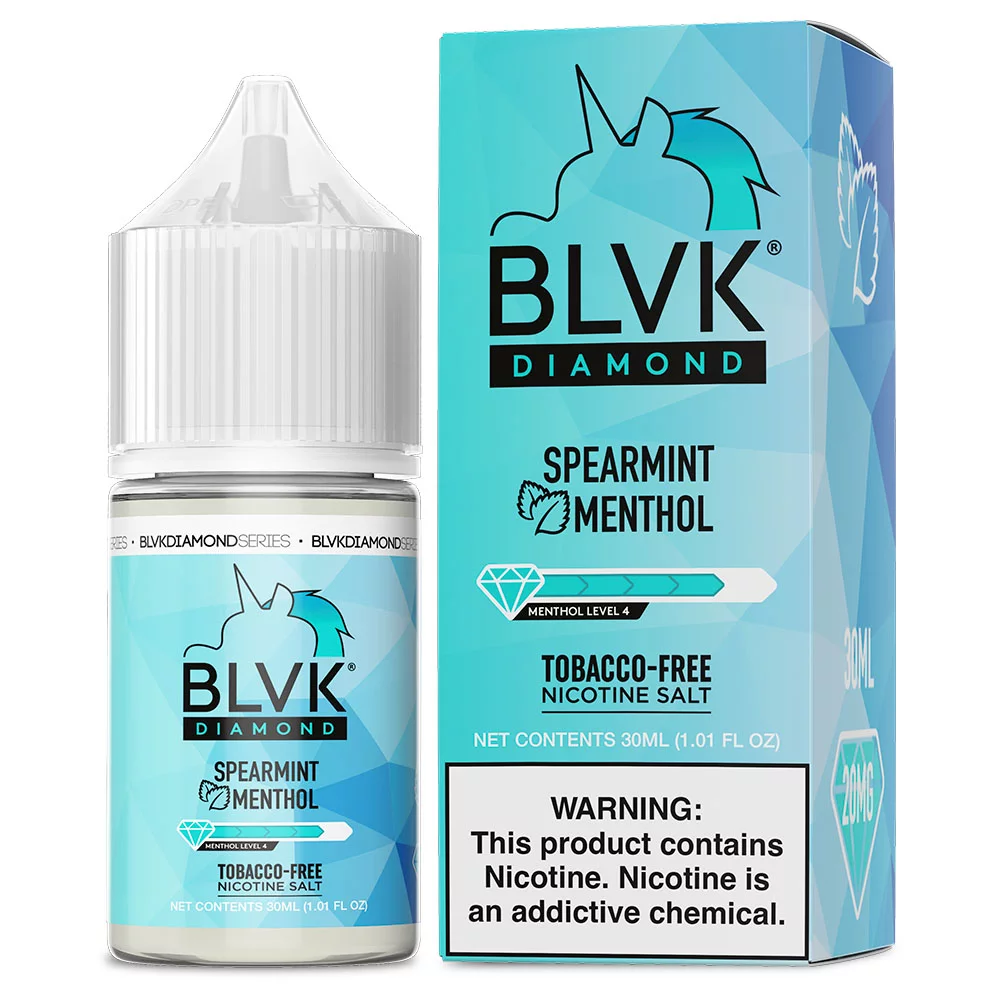 BLVK Unicorn: Juice NicSalt Spearmint Menthol - Diamond