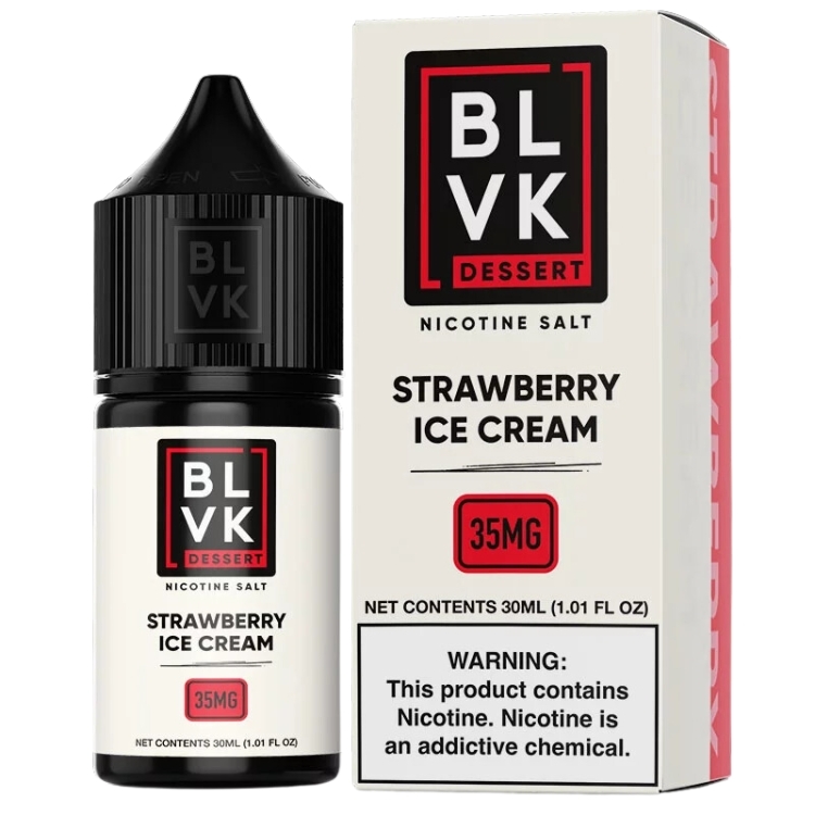 BLVK Unicorn: Juice NicSalt Strawberry Ice Cream - Dessert BLVK Unicorn: Juice NicSalt Strawberry Ice Cream - Dessert