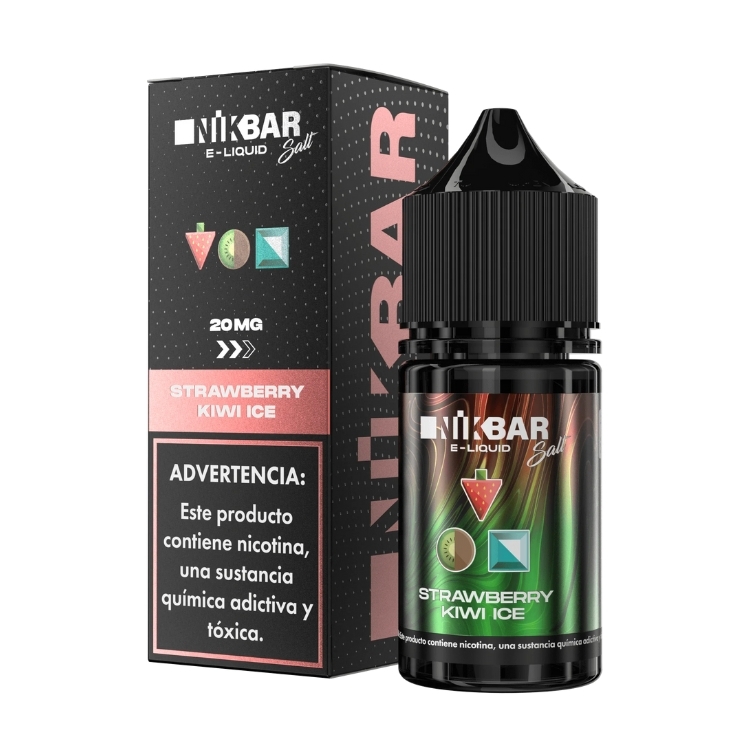 Nikbar: Juice NicSalt Strawberry Kiwi Ice