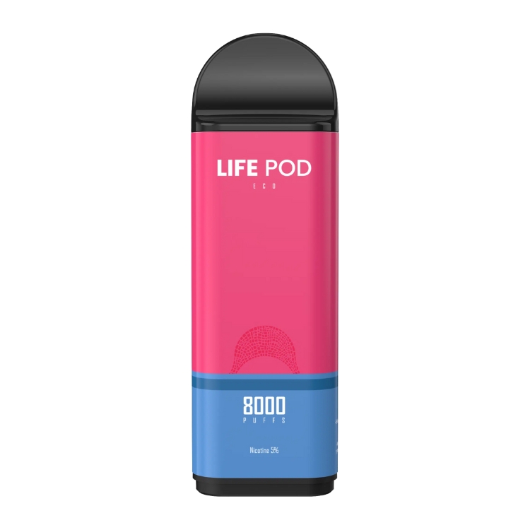 Life Pod 8000: Refil descartável com 8000 puffs