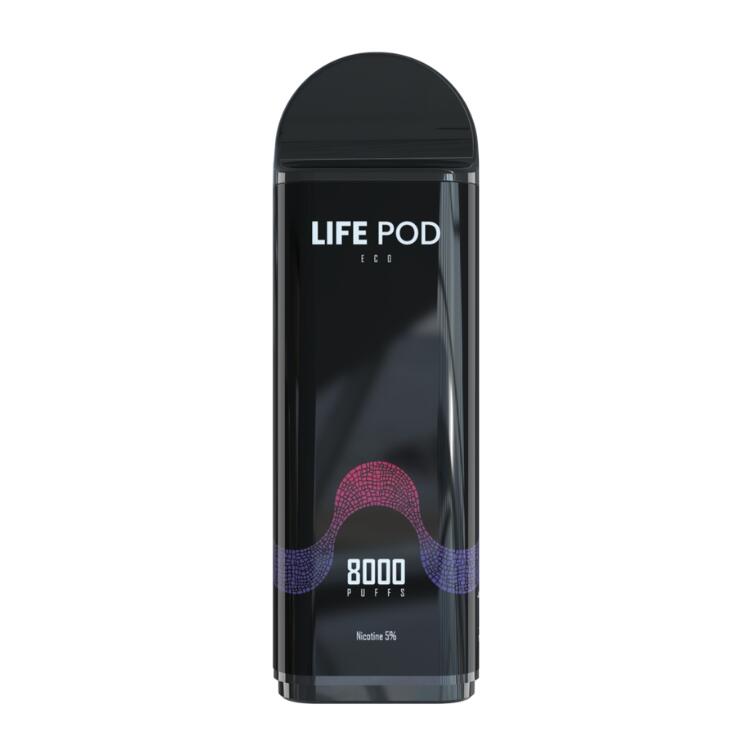 Life Pod 8000: Refil descartável com 8000 puffs