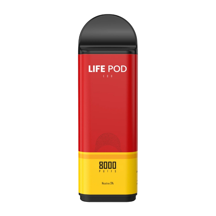 Life Pod 8000: Refil descartável com 8000 puffs
