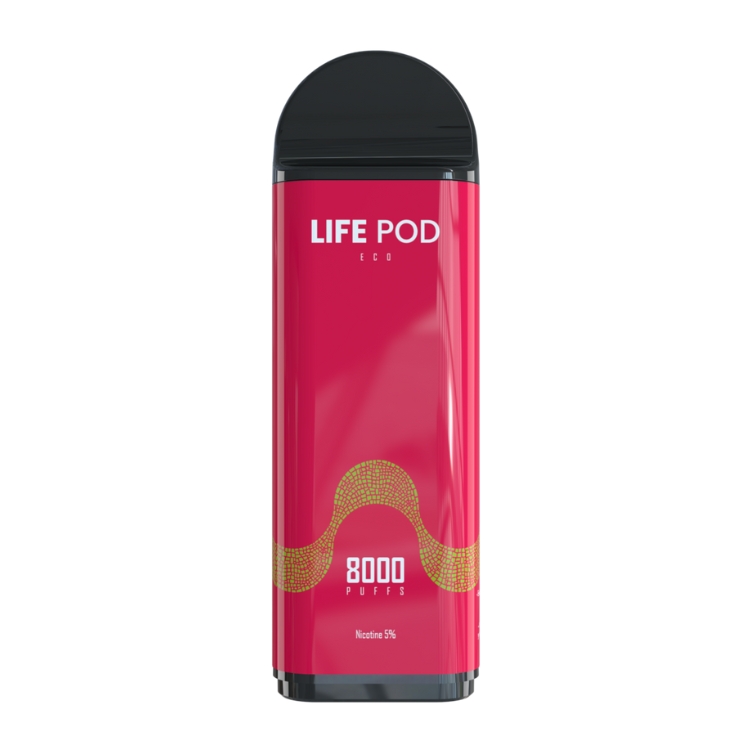 Life Pod 8000: Refil descartável com 8000 puffs