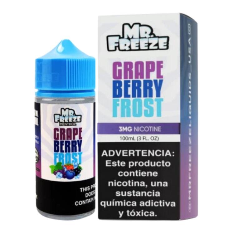 Mr. Freeze: Juice Grape Berry Frost - Menthol