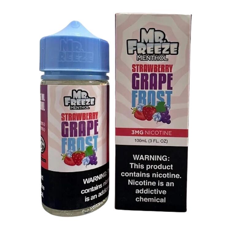 Mr. Freeze: Juice Strawberry Grape Frost - Menthol