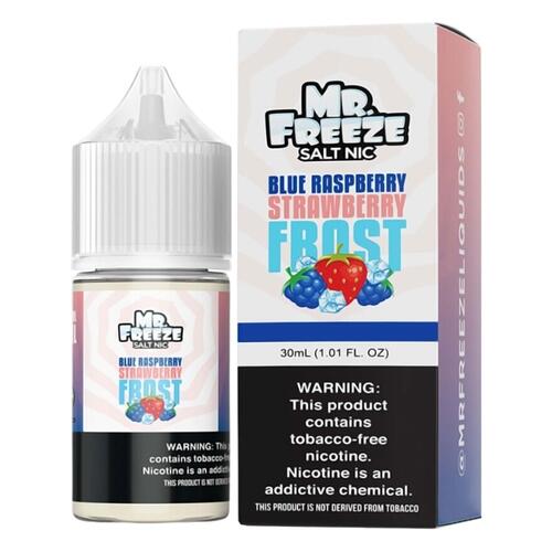 Mr. Freeze: Juice NicSalt Blue Raspberry Strawberry Frost