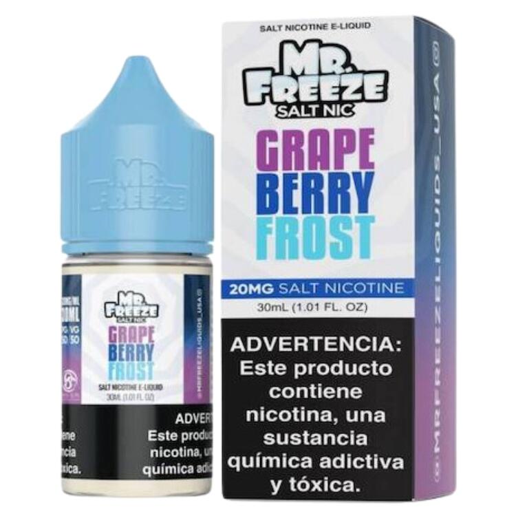 Mr. Freeze: Juice NicSalt Grape Berry Frost