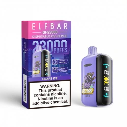 ElfBar: Pod Descartável GH23000 de 23000 puffs